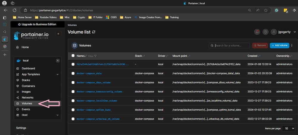 Installing Portainer on your home lab